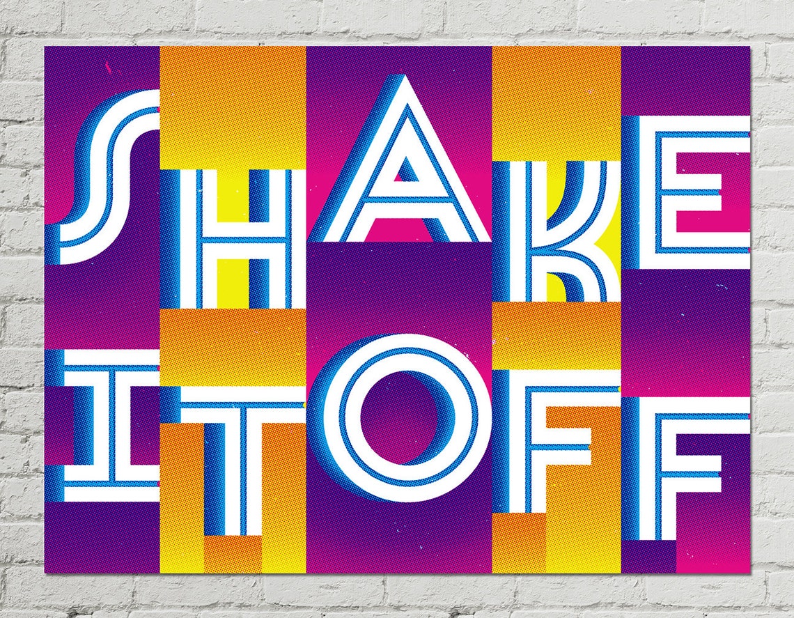 Shake It off Poster | Shake It off | Shake It off Lyrics | 1989 Poster ...