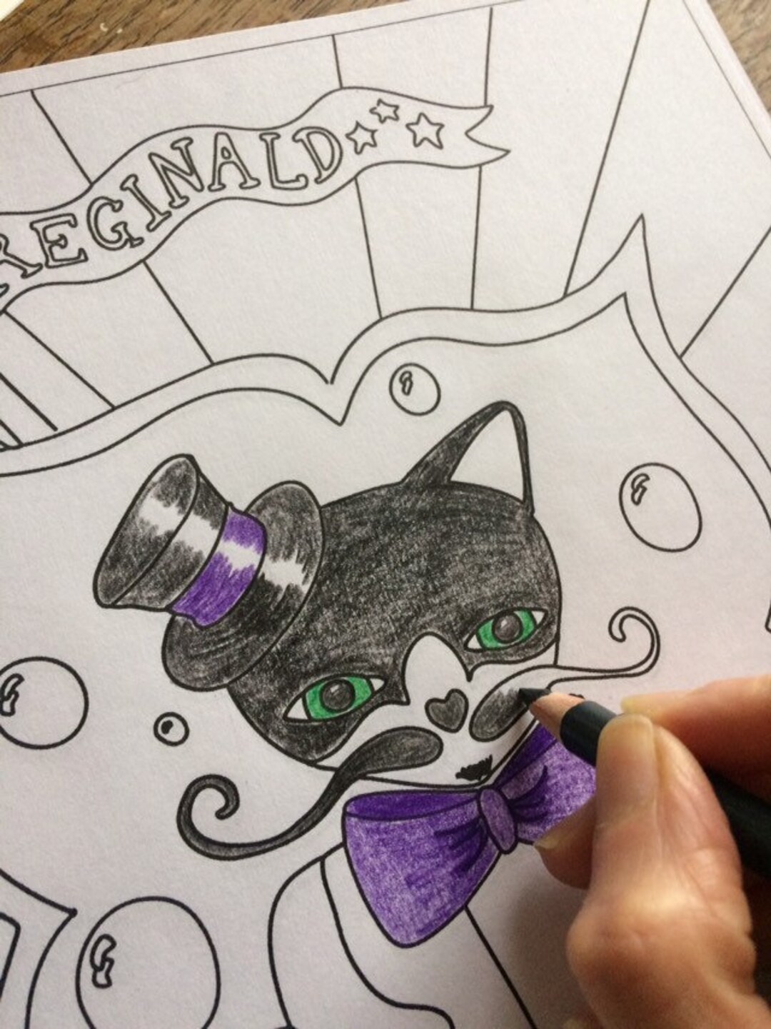 Ringmaster Vintage Circus Poster Colouring Page - Etsy