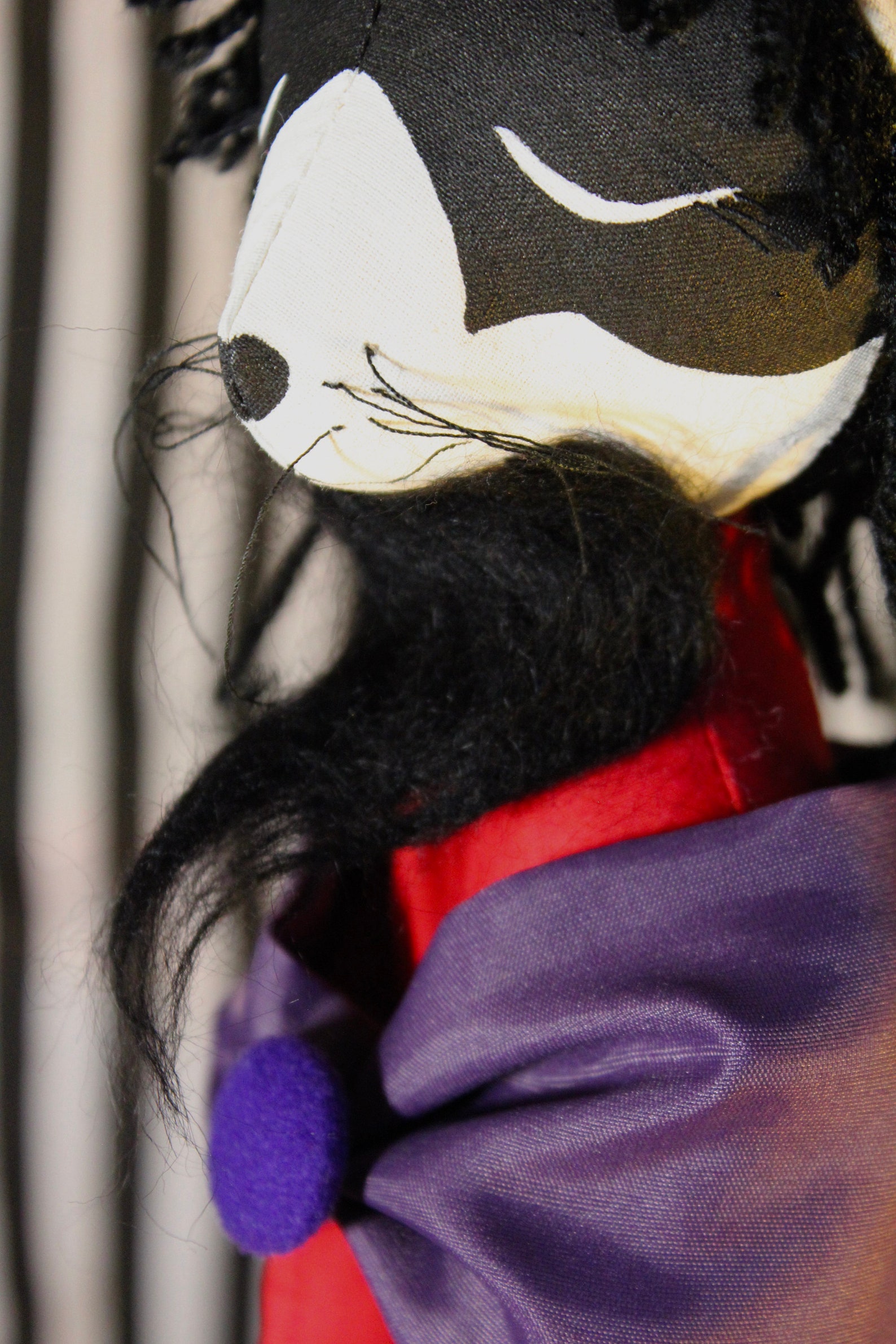 Tuxedo Cat Circus Bearded Lady Teller Art Doll - Etsy UK