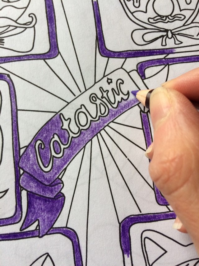 Vintage Circus Poster, Cat Circus Colouring Page, Instant Download and ...