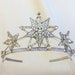 Celeste, Silver Star Tiara, Wedding Tiara, Star Headpiece - Etsy