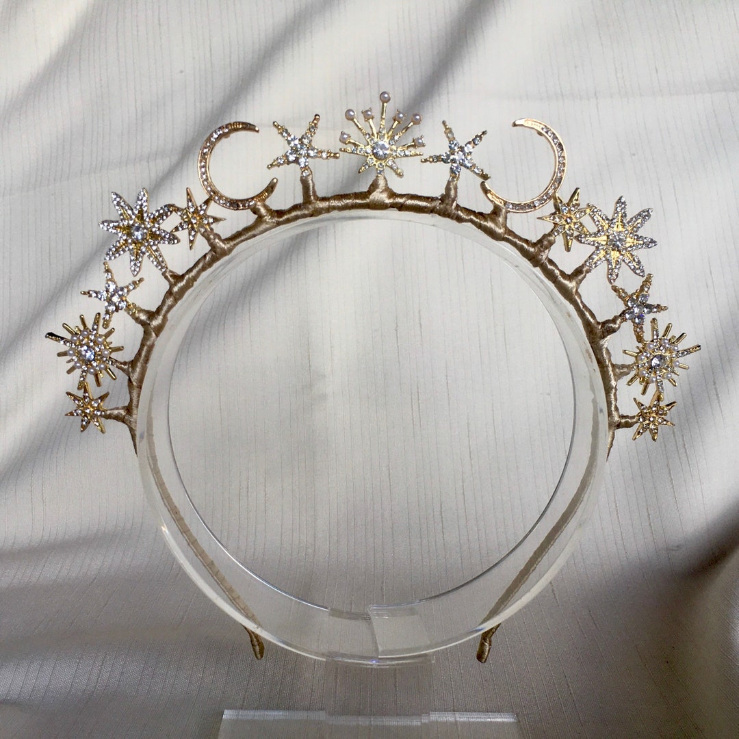 Stellar, Star Tiara, Star Crown, Star Headband - Etsy