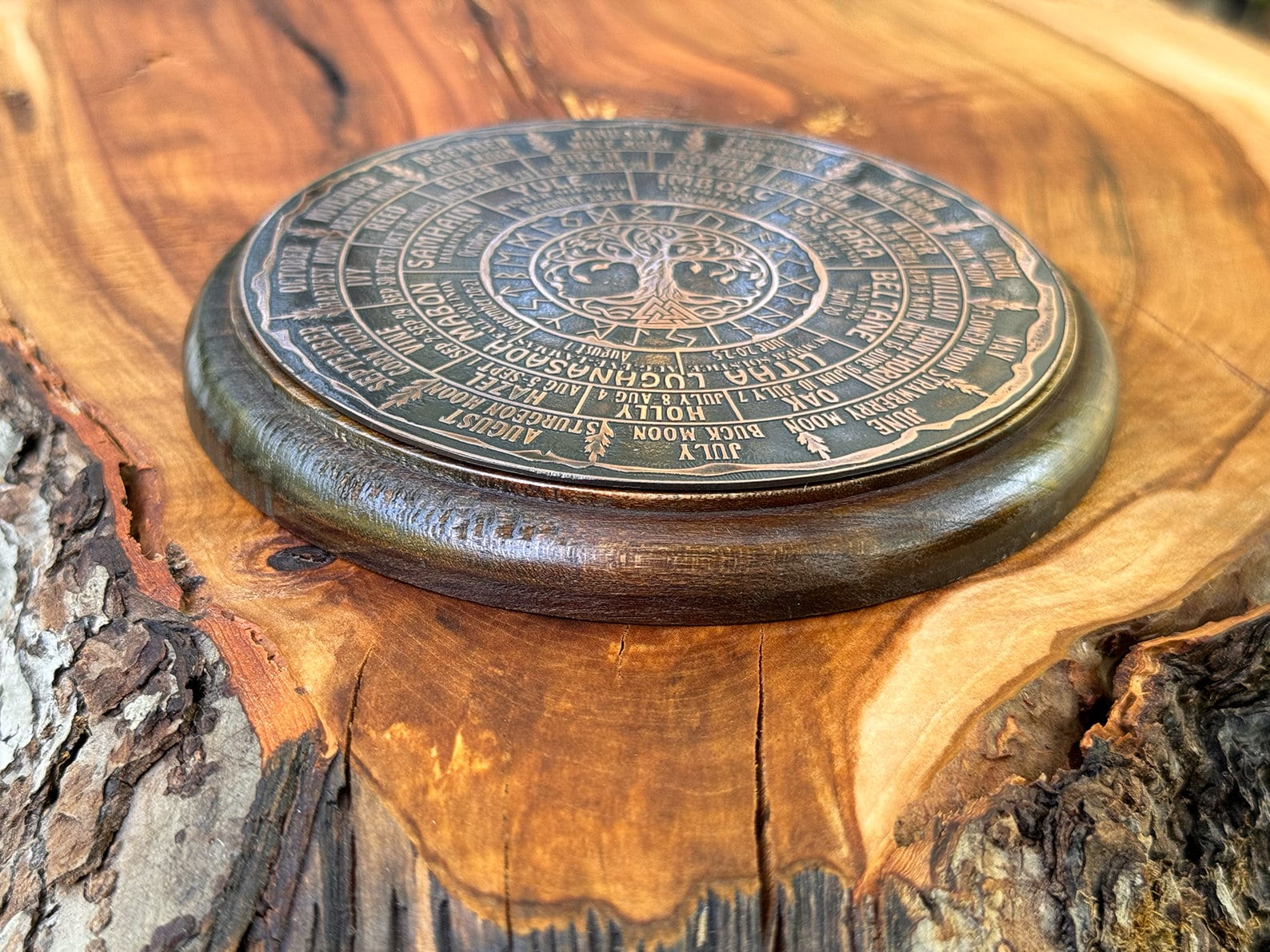 Pagan Wicca Wheel of the Year, Celtic Tree Calendar, Tree of Life ...