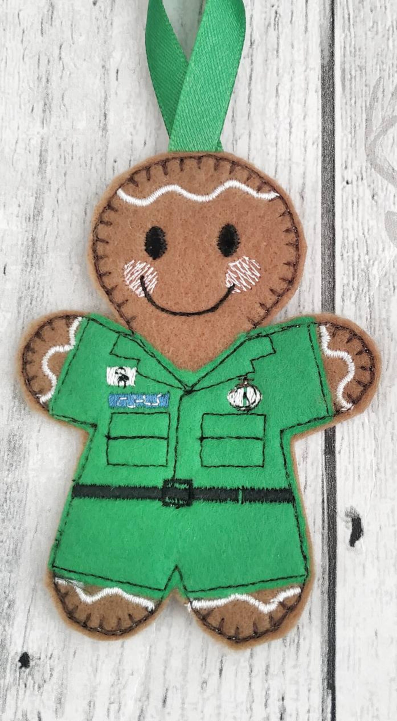 Paramedic Gingerbread Man, Ambulance Worker, Thank You Gift, Christmas ...