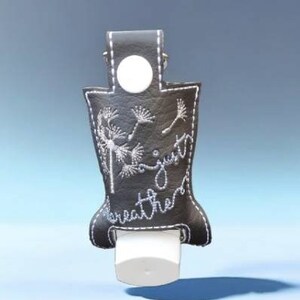 Inhaler Holder, Inhaler Case Keyring," Just Breathe", Inhaler Case ...