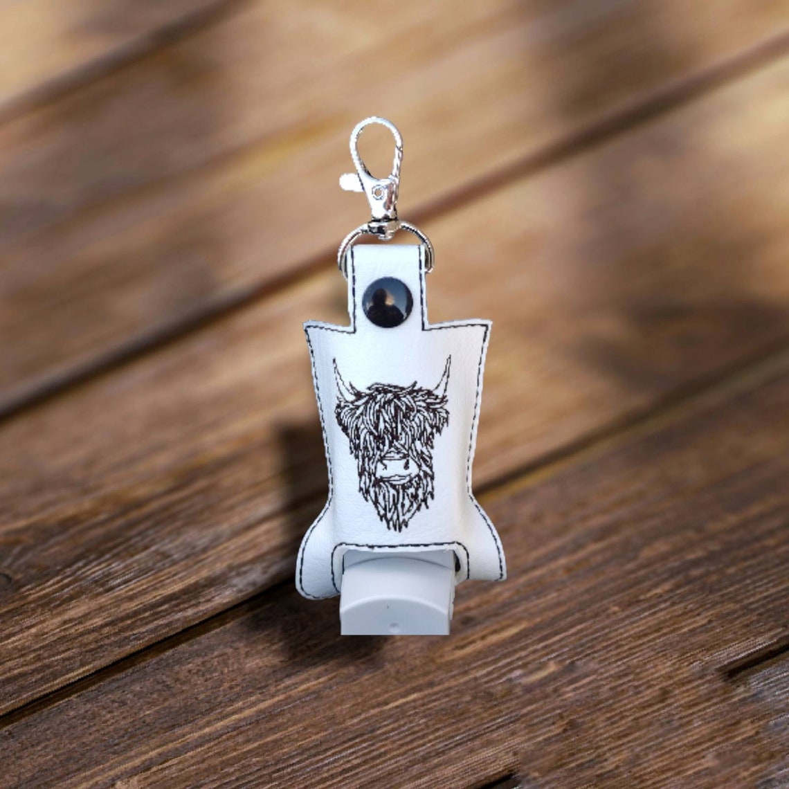 Inhaler Holder, Inhaler Case Keyring, Highland Cow, Inhaler Case ...