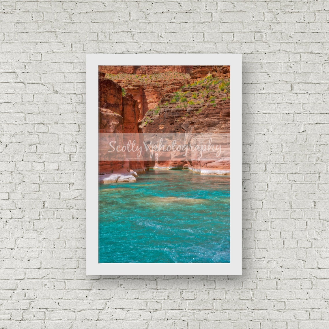 Havasu Creek, Confluence, Grand Canyon, Colorado River, Arizona Art ...