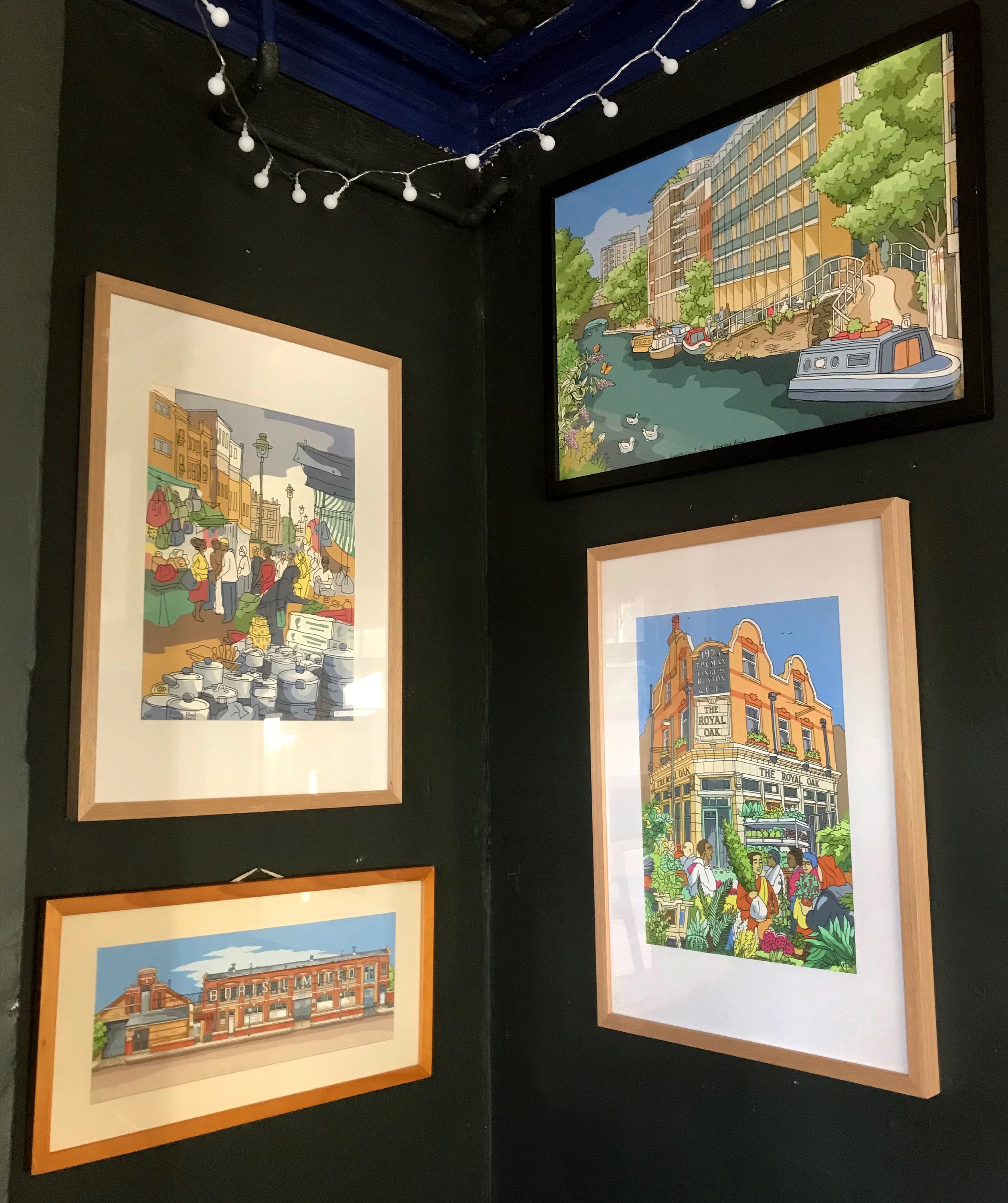 Dalston Hackney Colourful Street Scene Ridley Rd Market, East London ...