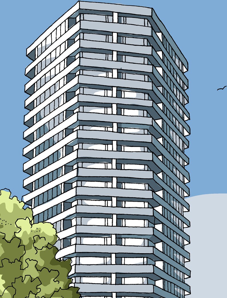 Urban Architecture Hoxton Press London Signed Giclée Print - Etsy