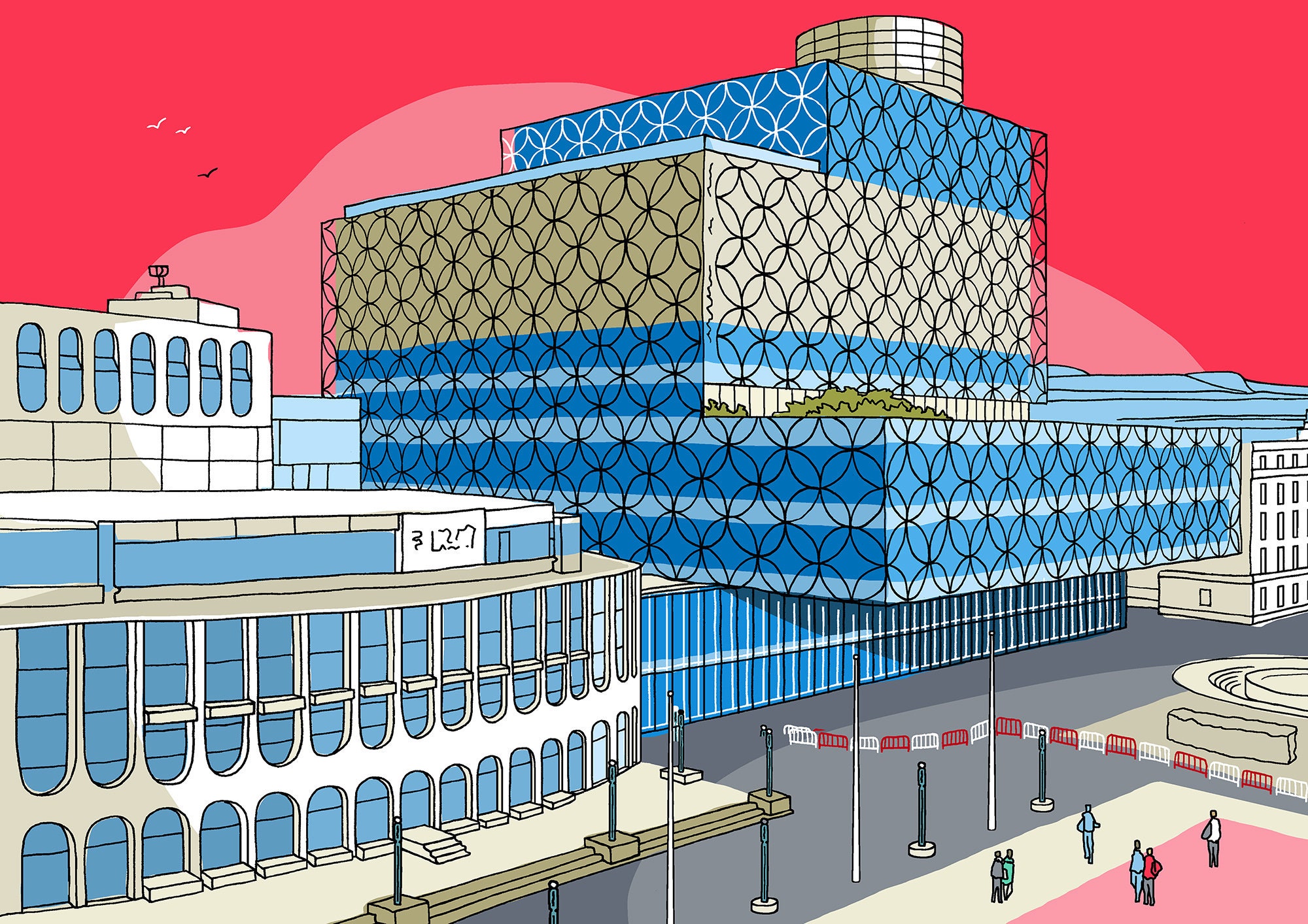 Library of Birmingham Iconic Modern Architecture in Central Birmingham ...