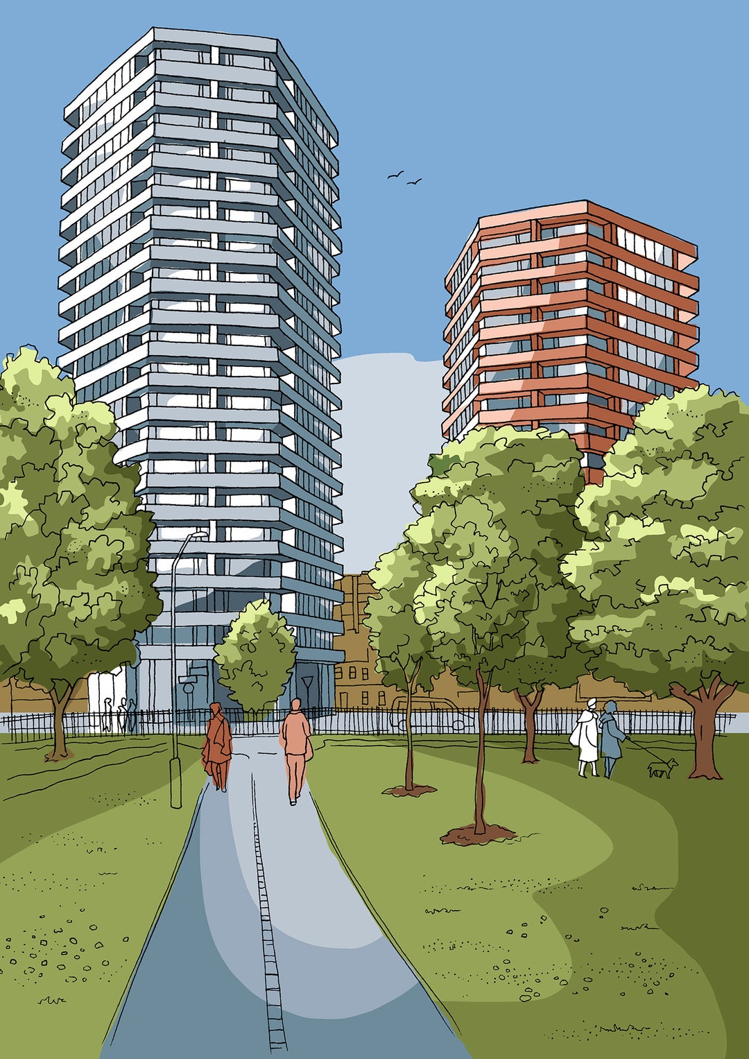 Hoxton Press London Giclée Print: David Chipperfield Architecture - Etsy