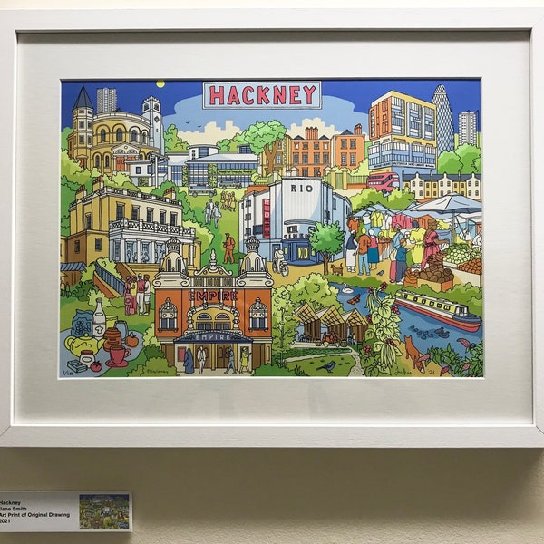 Hackney Wick Art - Etsy UK