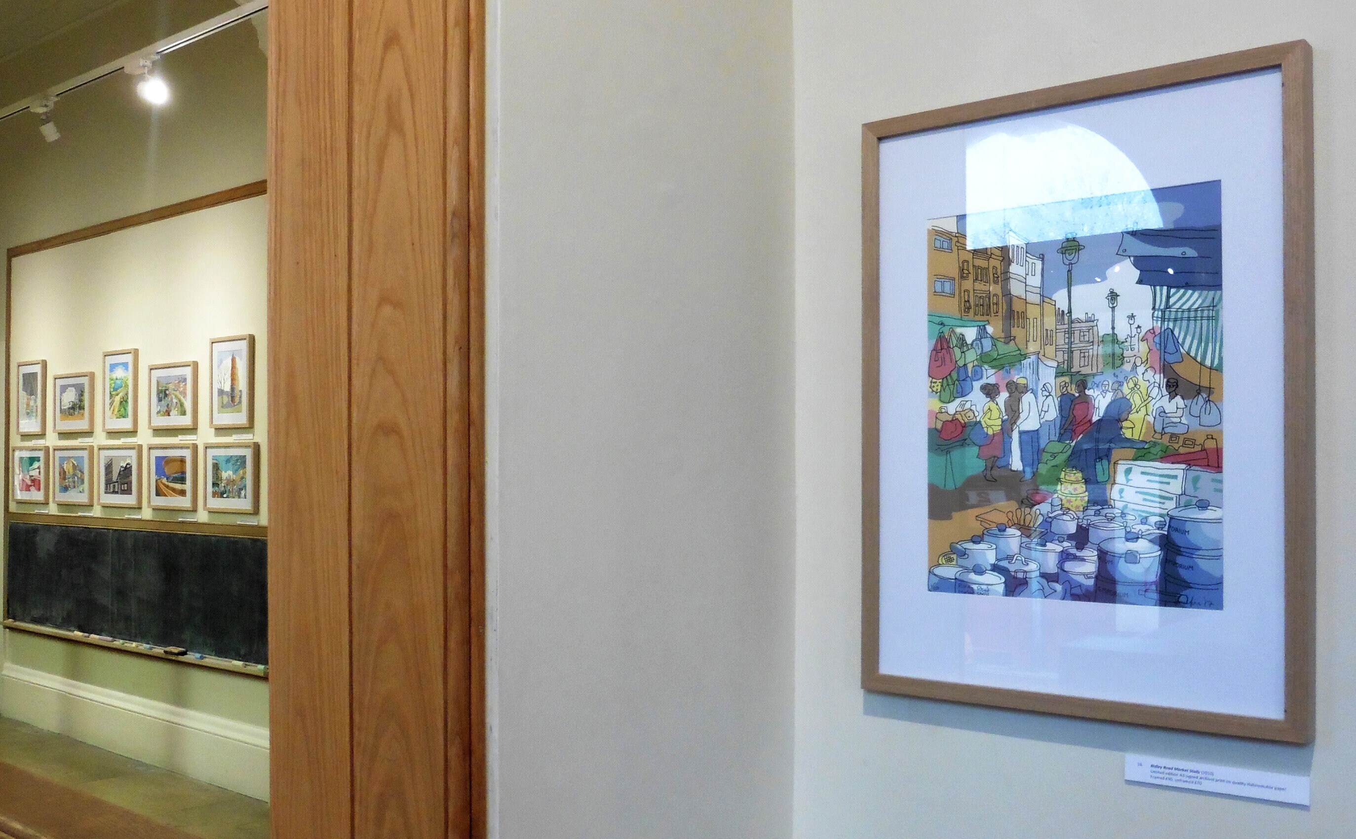 Dalston Hackney - Colourful Street Scene - Ridley Rd Market, East ...