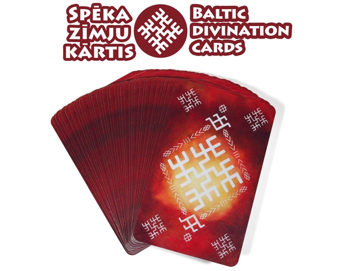 Baltic Sign Divination Cards - Etsy