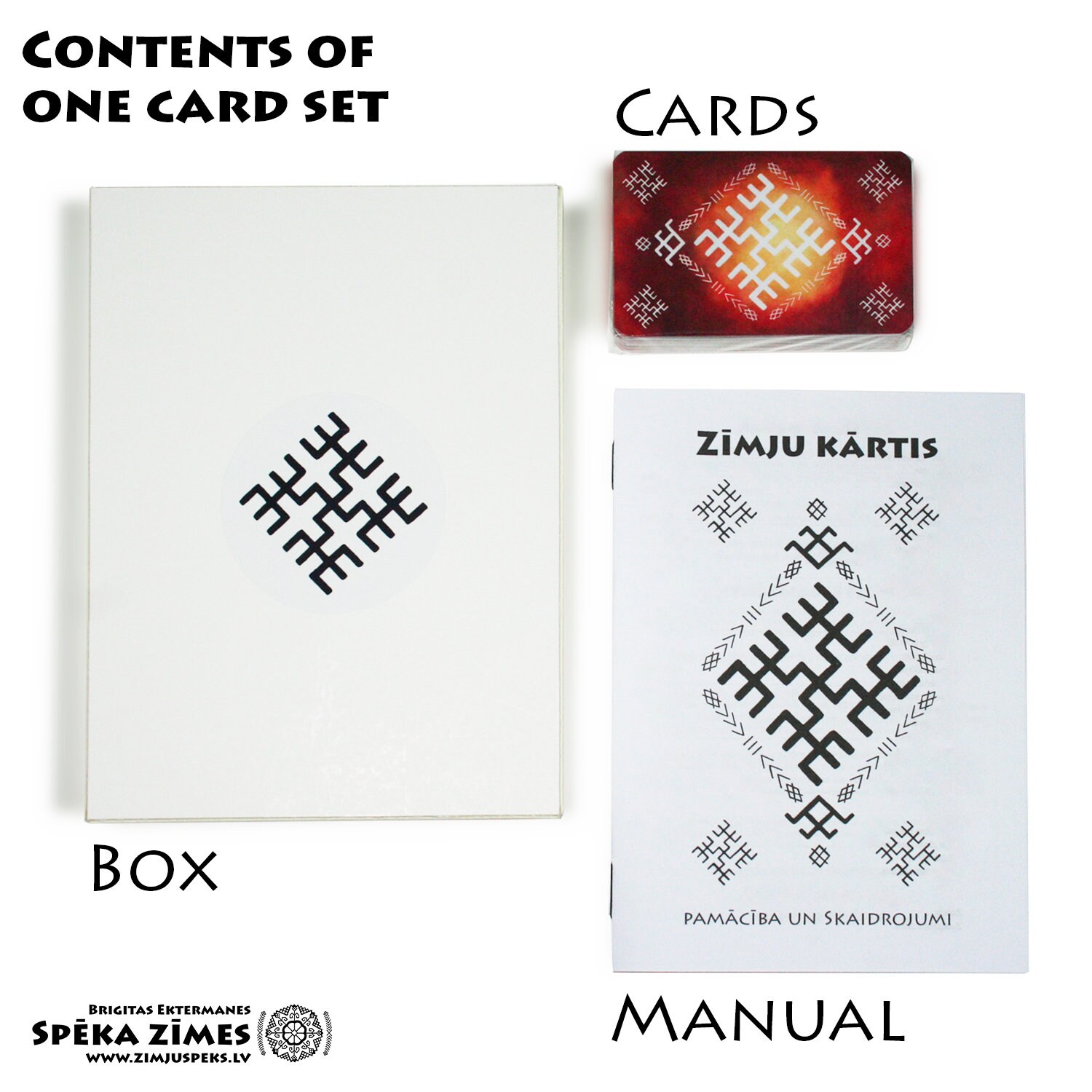 Baltic Sign Divination Cards - Etsy