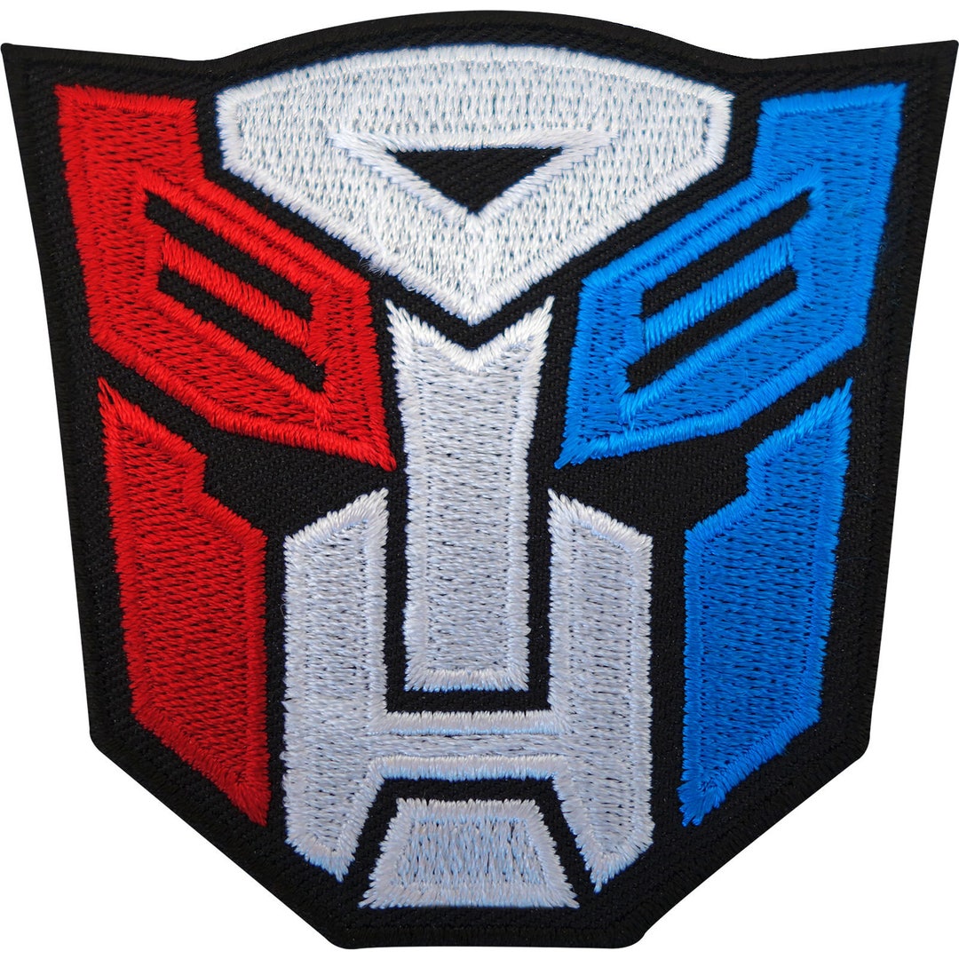Transformers Patch Iron / Sew on Embroidered Logo Film Movie Cartoon ...