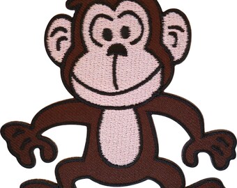 Monkey Iron On | Etsy