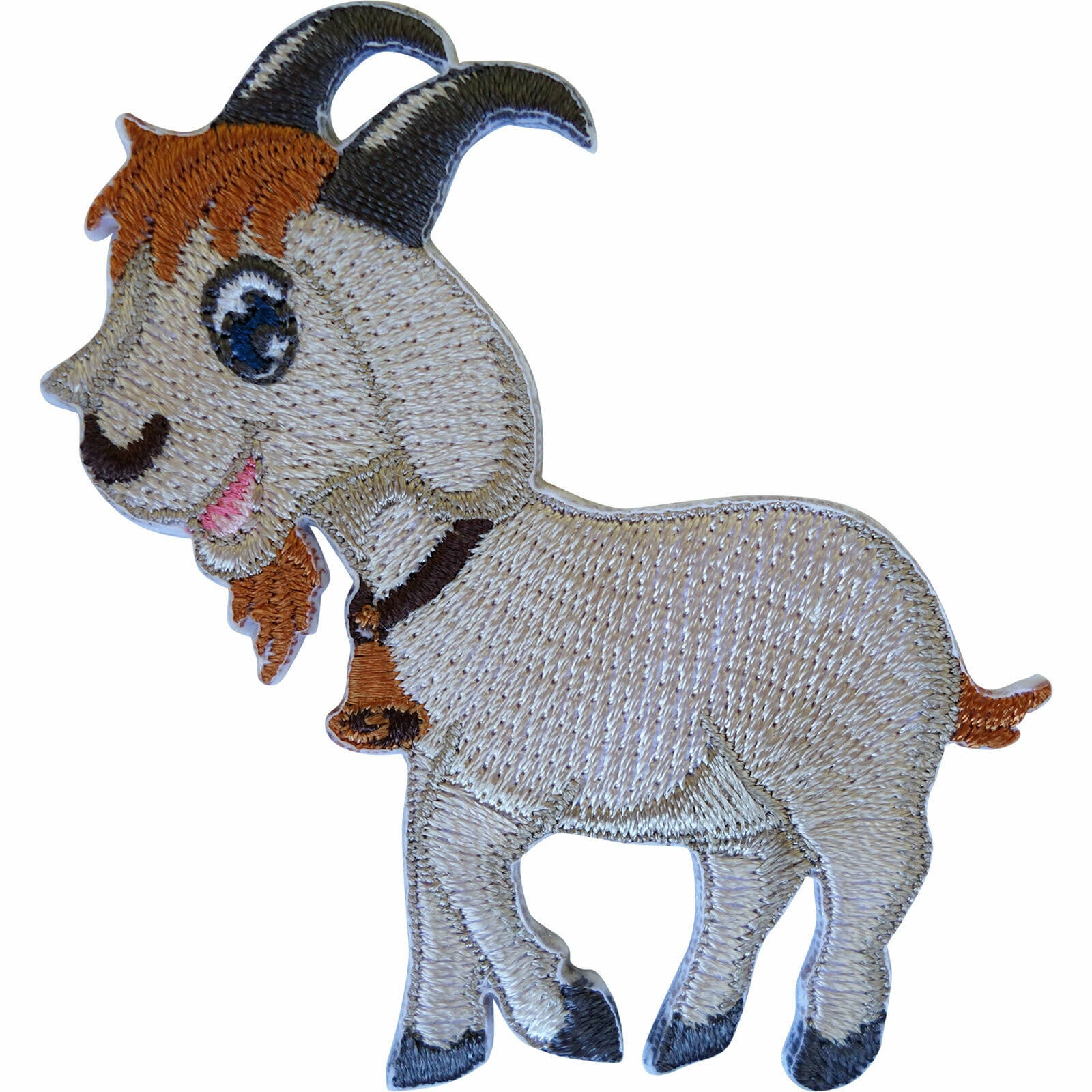 Billy Goat Patch Iron Sew on Clothes Ram Embroidered Badge Embroidery ...