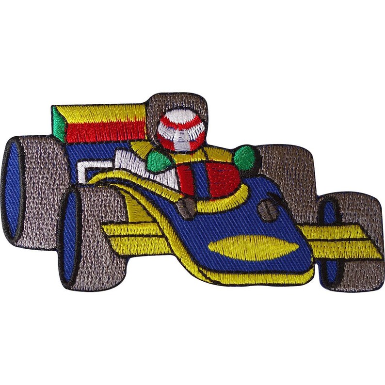 F1 Racing Car Patch Iron Sew on Formula One Clothes Jacket Bag | Etsy