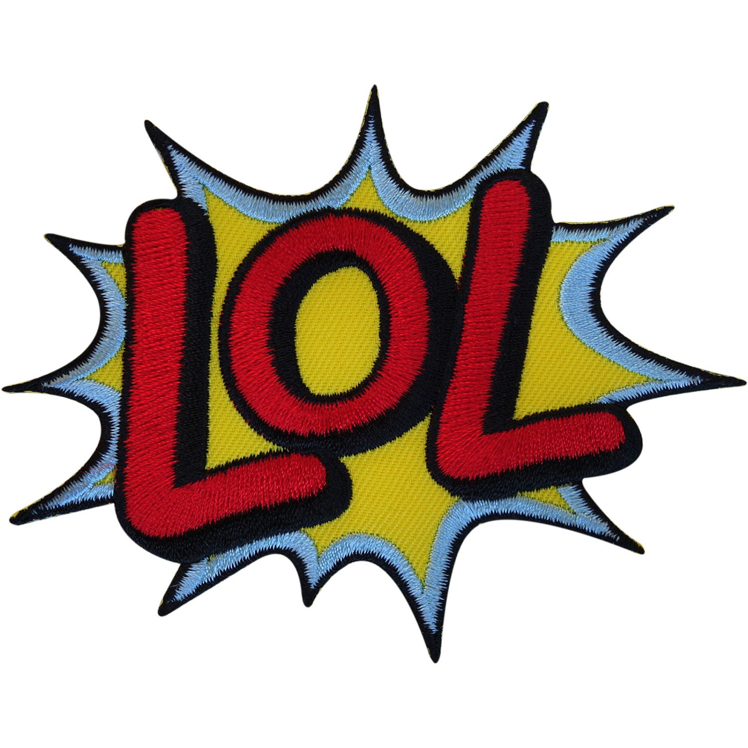 Embroidered LOL Patch Badge Applique Iron on Sew on T Shirts | Etsy