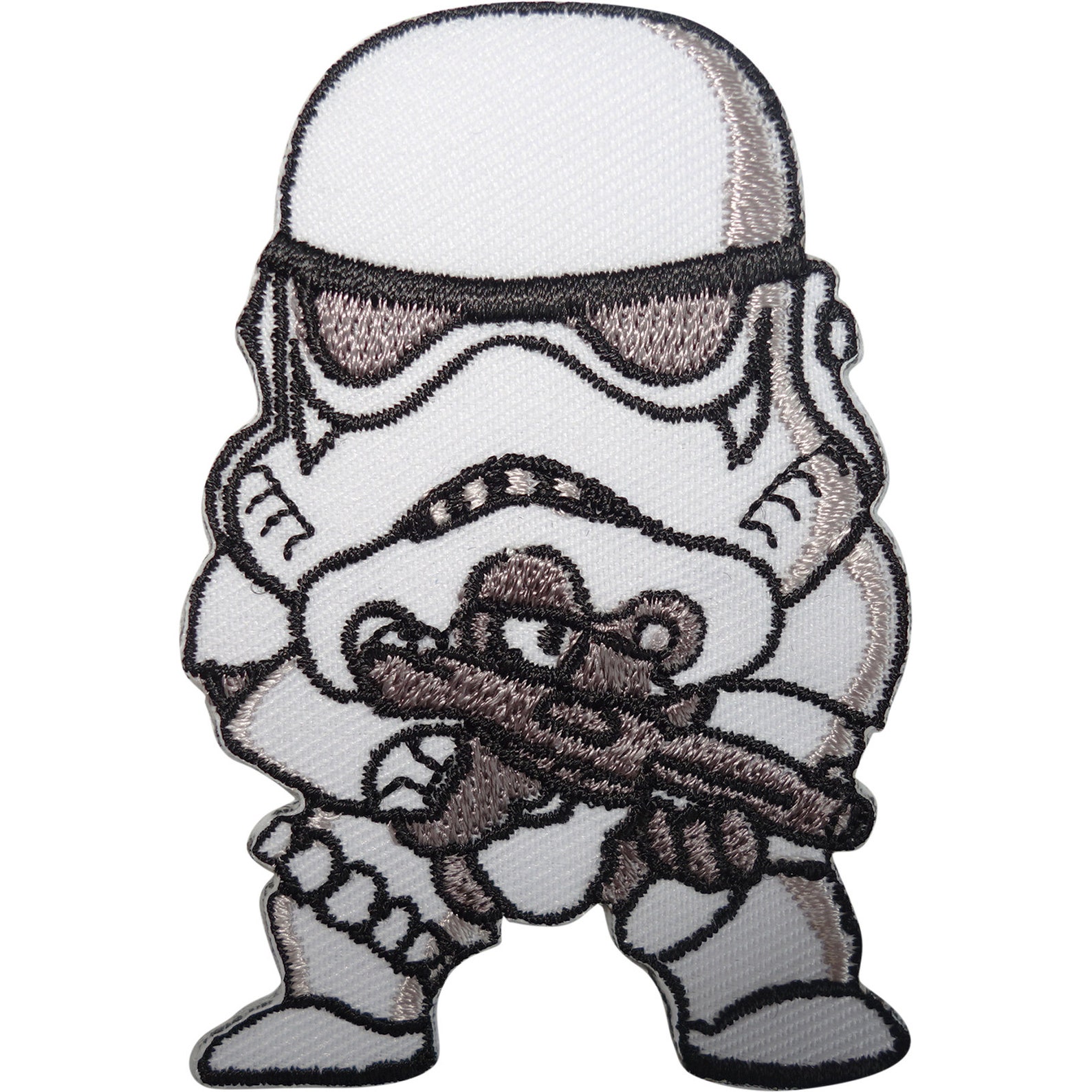 Star Wars Stormtrooper Patch Embroidered Badge Iron Sew On T | Etsy