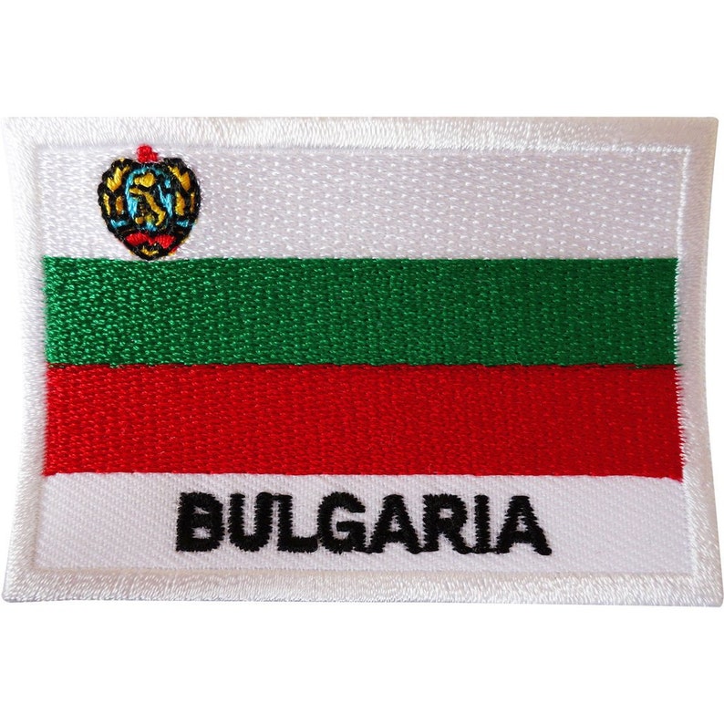 Bulgaria Flag Patch Embroidery Sew on Clothes Jacket Jeans Bag Embroidered Badge - Etsy