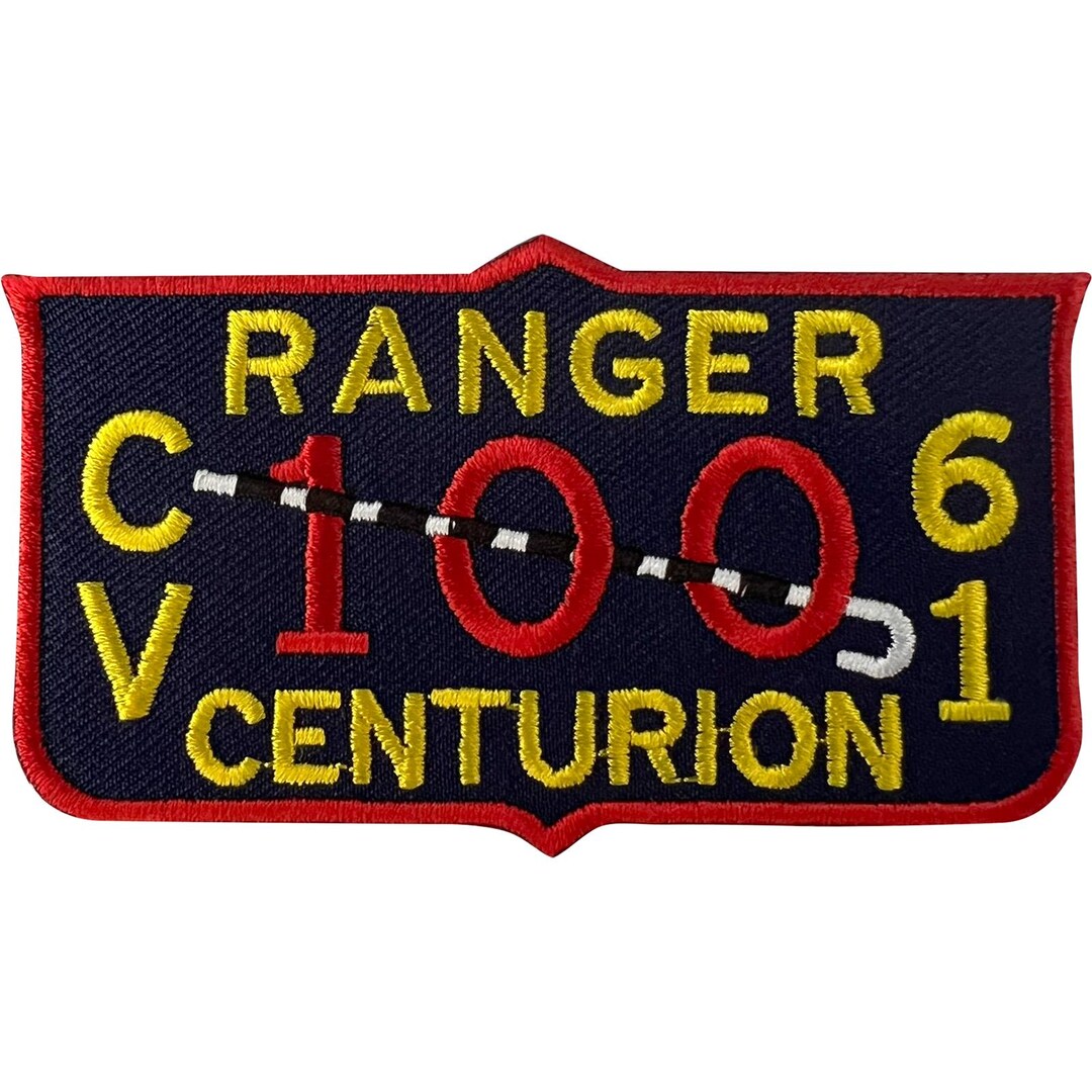 United States Navy Ranger USS CV-61 Patch Iron Sew on Clothes ...