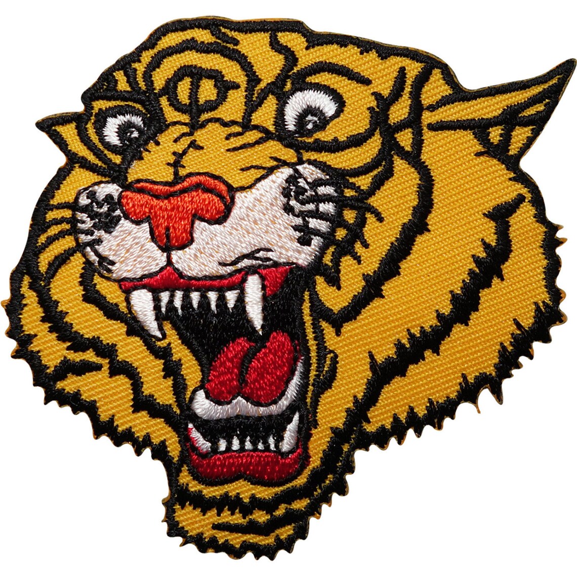 Tiger Head Embroidered Iron / Sew on Patch Clothes Bag T Shirt - Etsy UK