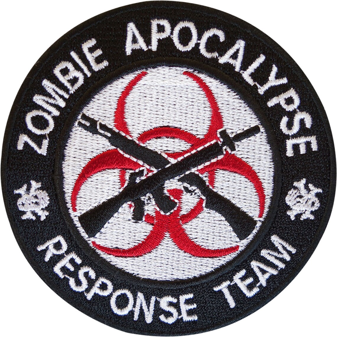 Zombie Apocalypse Response Team Embroidered Patch Badge Iron on / Sew ...