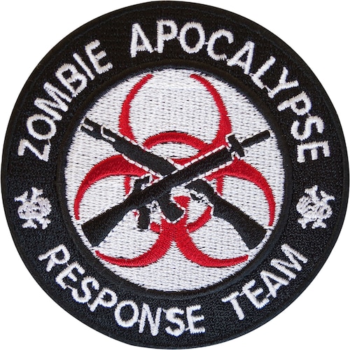 Zombie Apocalypse Response Team Embroidered Patch Badge Iron | Etsy