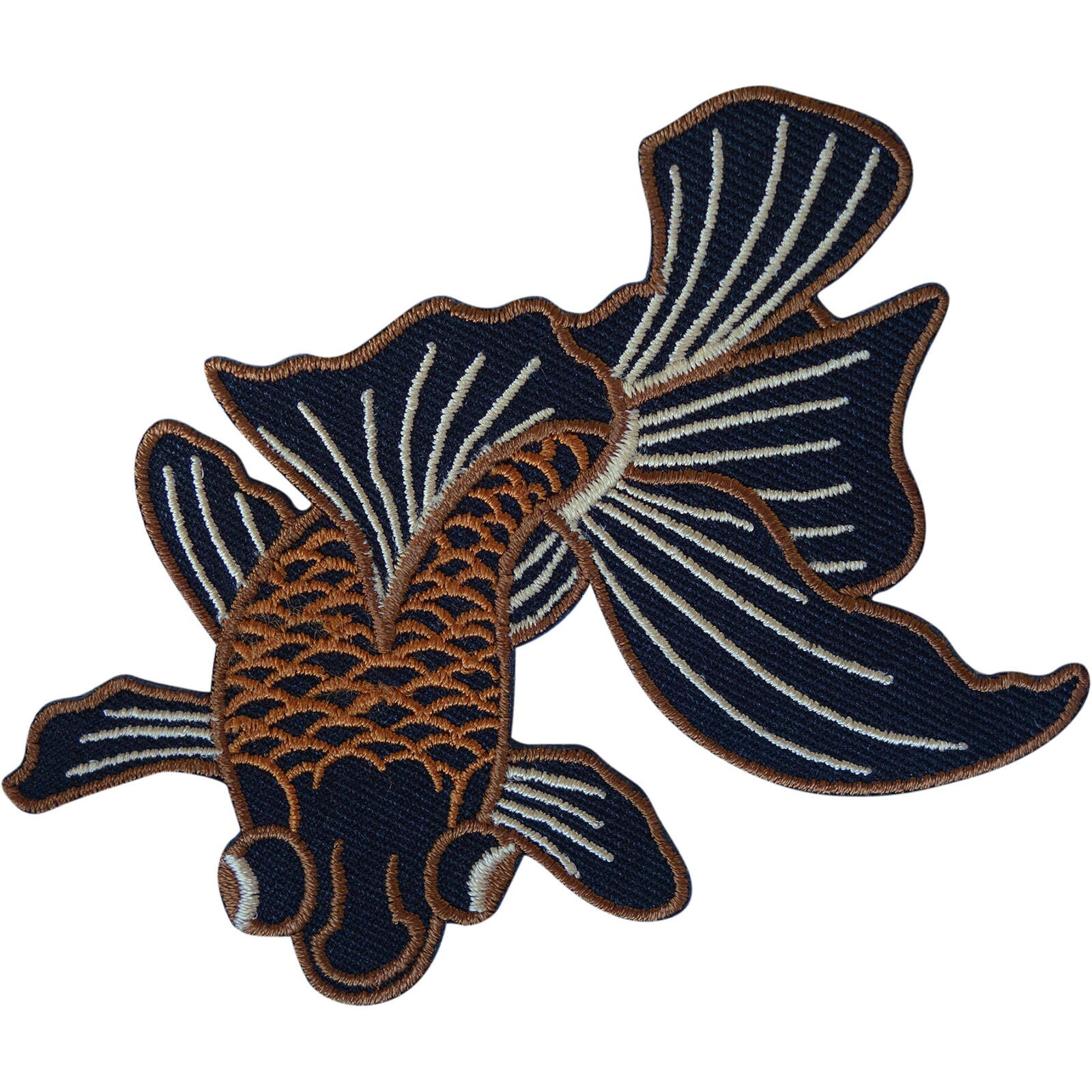 Fish Patch Iron Sew On Embroidered Badge Embroidery
