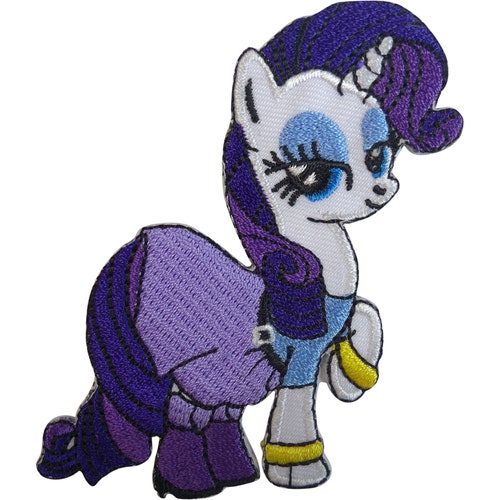 My Little Pony Iron on Inspired Patch All Ponies Together | Etsy