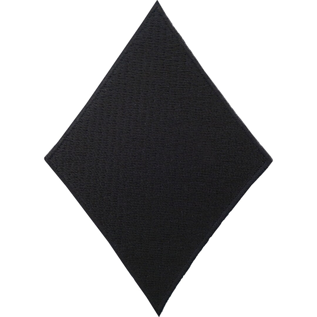 Diamond Playing Card Patch Embroidered Iron / Sew on Poker T Shirt Bag ...