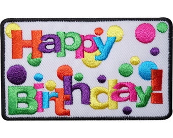 Birthday Patch | Etsy UK