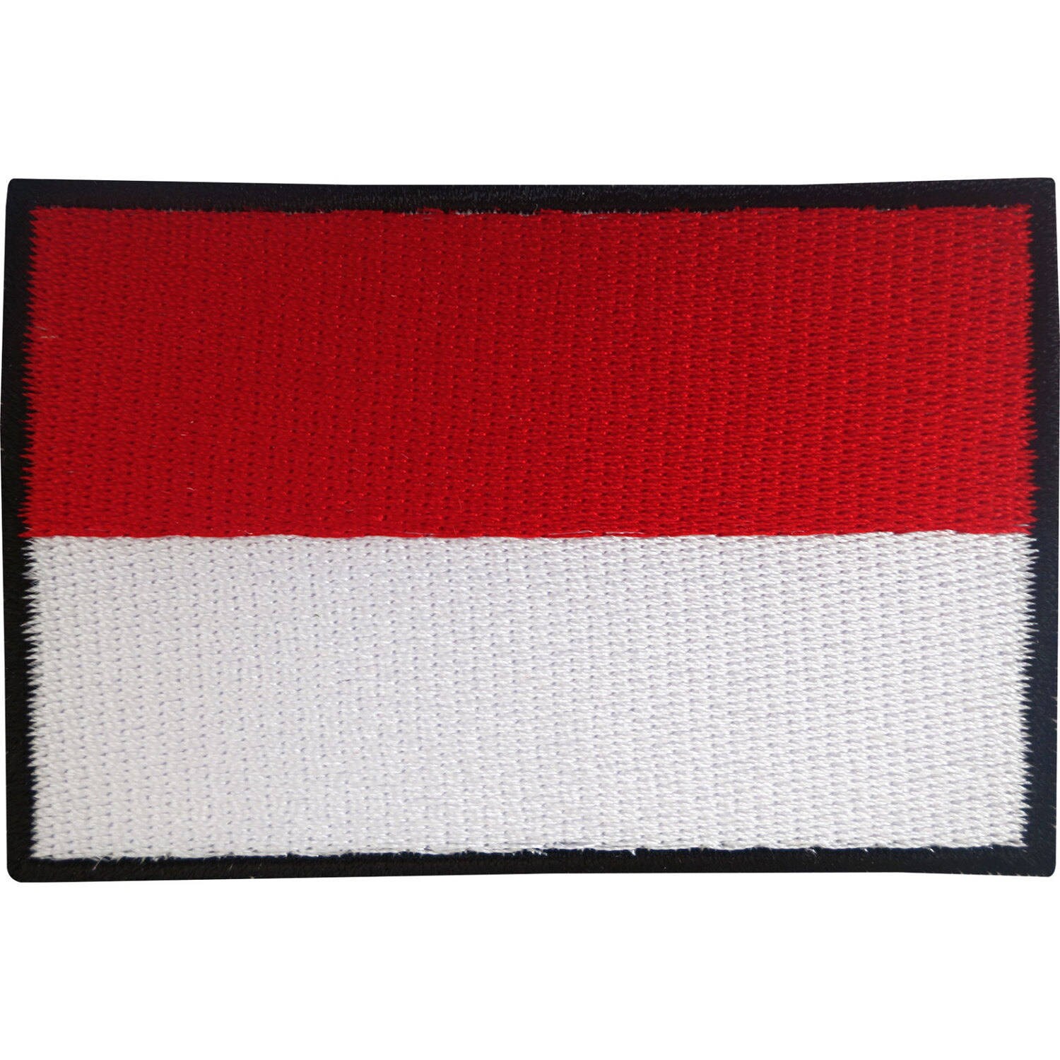 Monaco Flag Patch Iron on Badge / Sew on Flag Embroidered F1 - Etsy