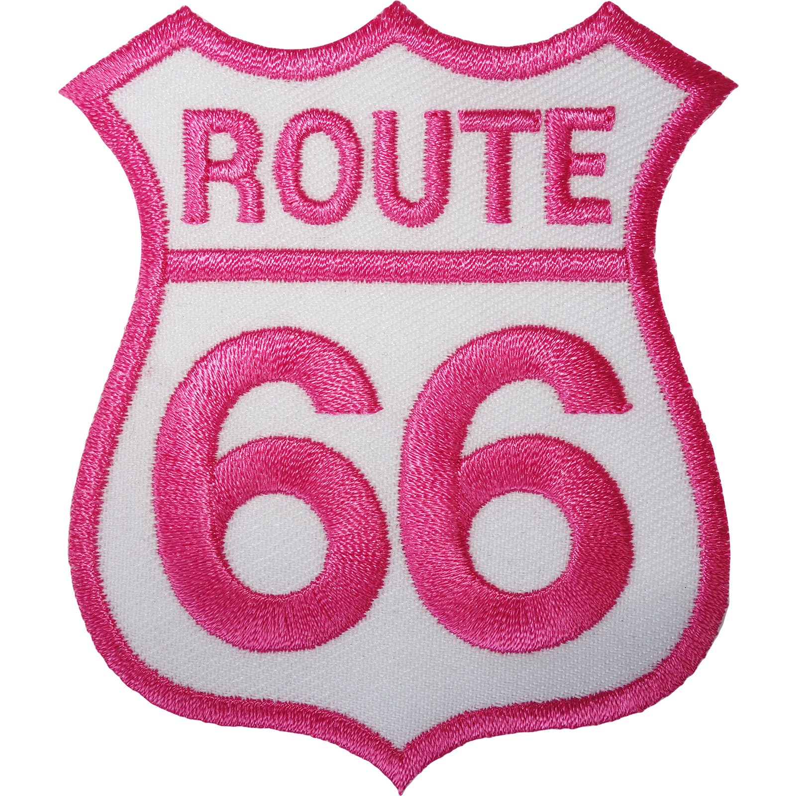 Route 66 Iron On Patch Sew On Embroidered Badge Motorbike | Etsy