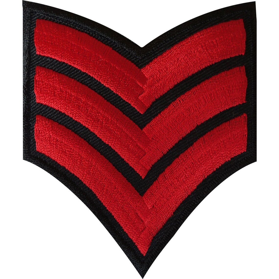 Embroidered Corporal Stripes Iron on Patch Sew on Badge Army Air Force ...