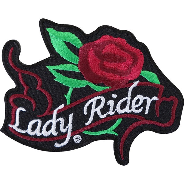 Lady Rider Patch - Etsy