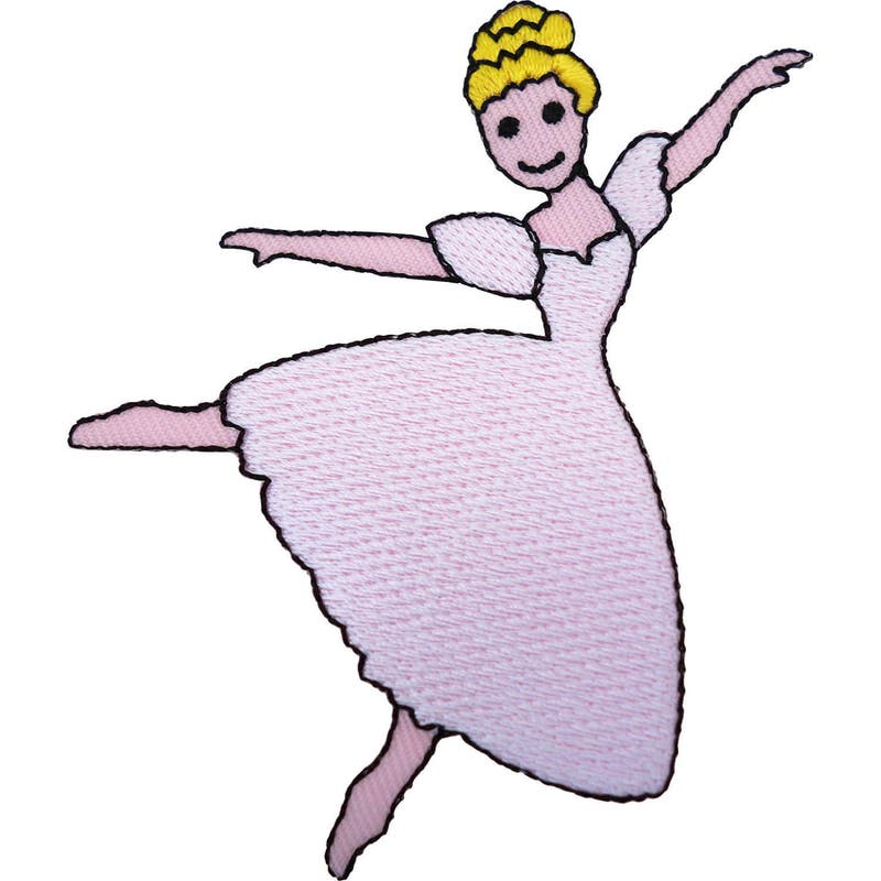 Ballerina Applique - Etsy UK