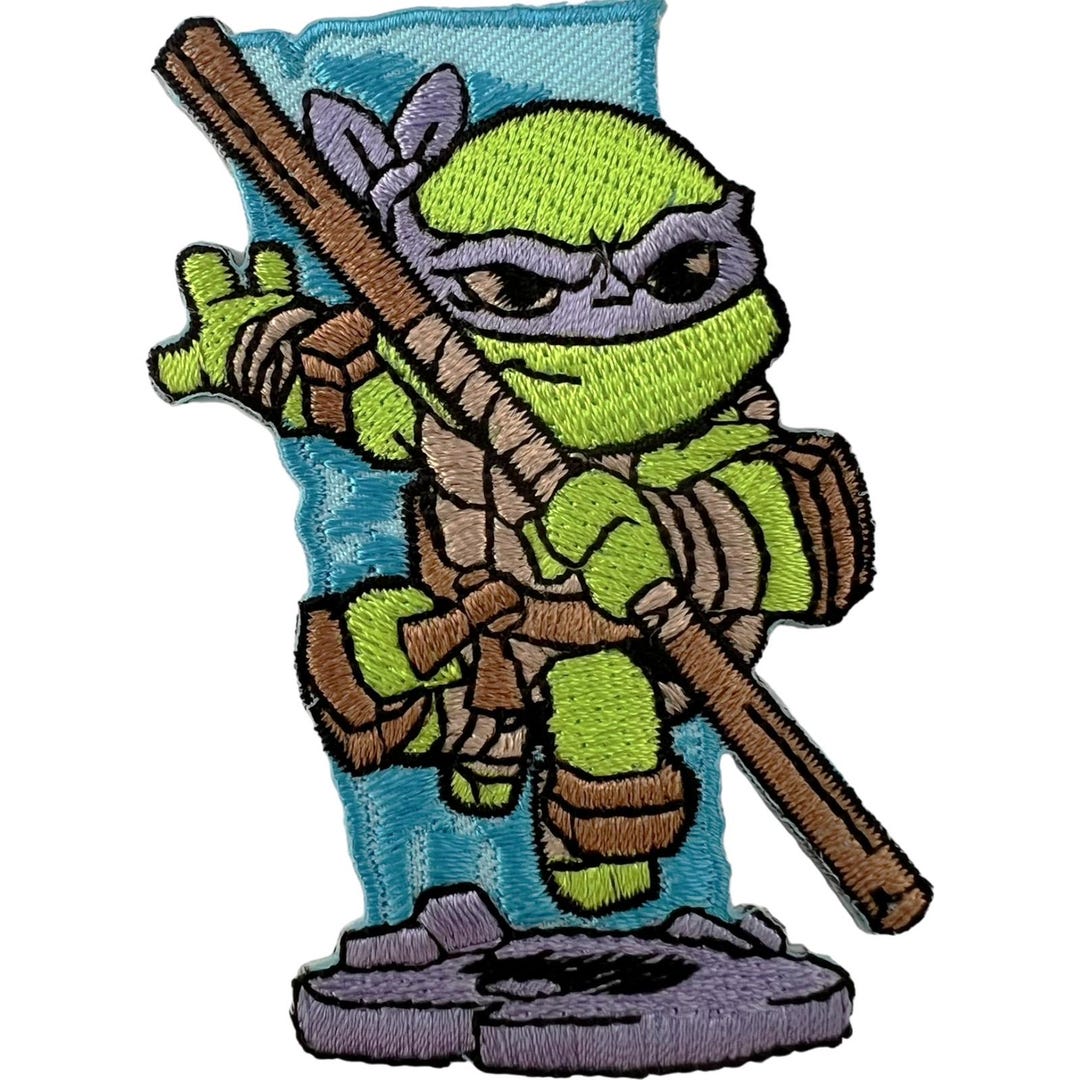 Teenage Mutant Ninja Turtles Patch Iron on Sew on Clothes Bag Crafts Badge Motif - Etsy