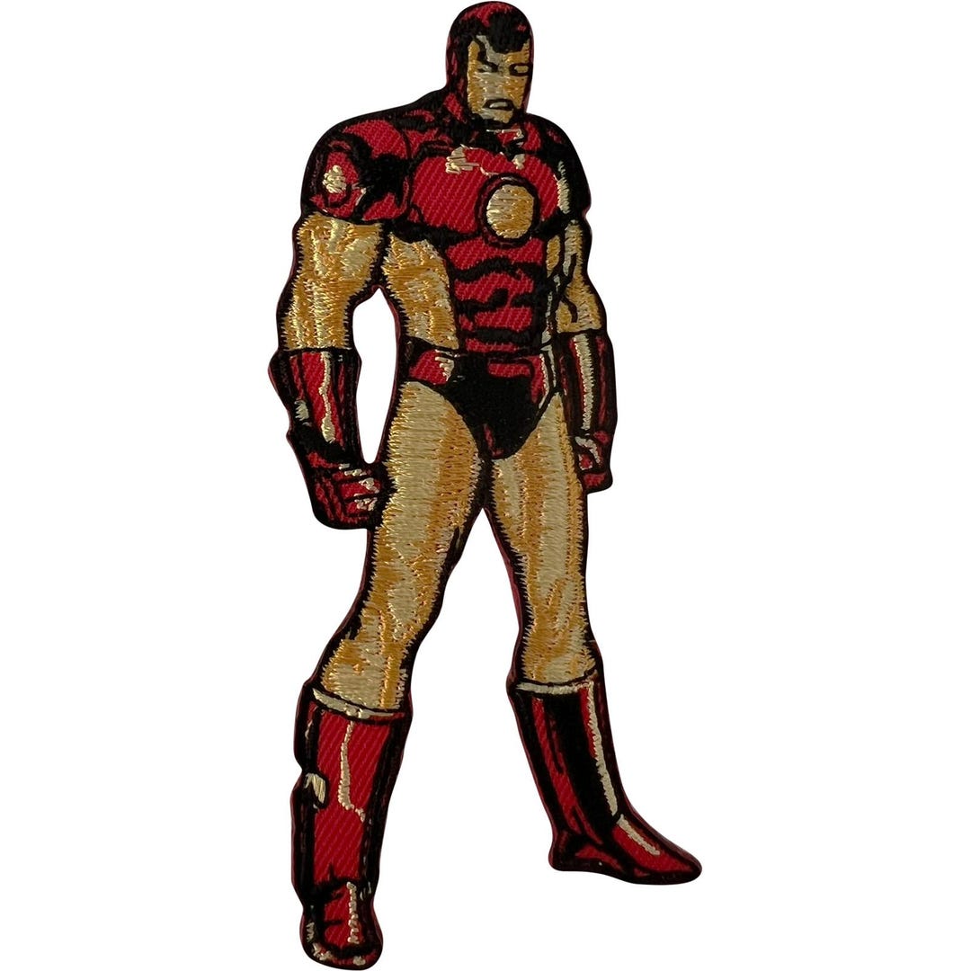 Iron Man Patch Iron on Sew on Clothes T Shirt Bag Suit Ironman ...