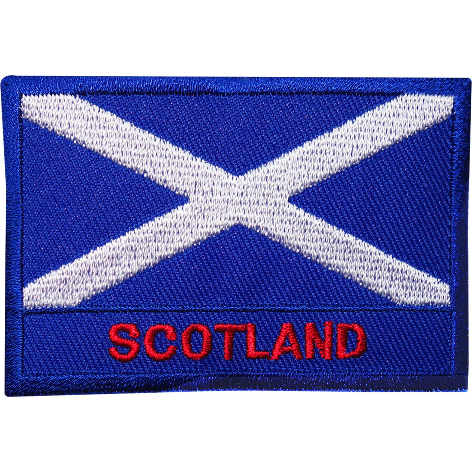 Scotland Flag Embroidered Iron Sew on Patch Scottish T Shirt - Etsy UK