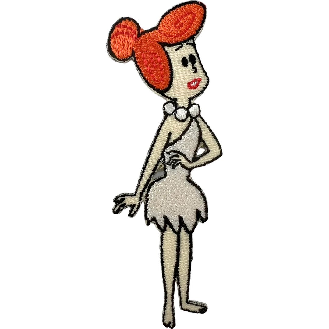 The Flintstones Wilma Flintstone Patch Iron Sew on Clothes Bag Embroidered Badge - Etsy