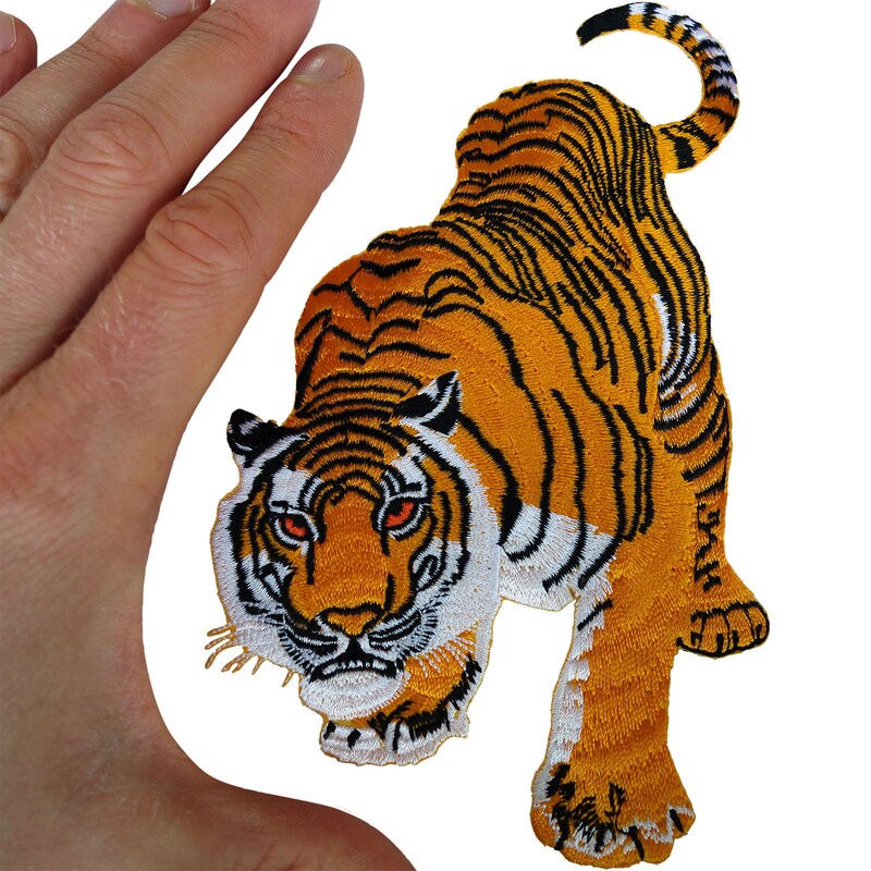 Tiger Clothes Patch - Etsy