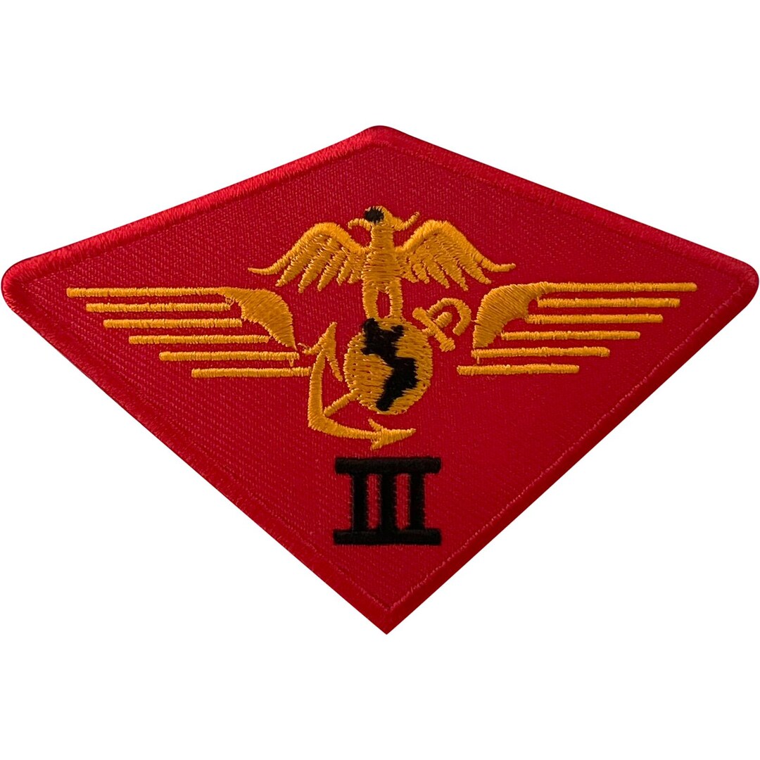 United States Army Force 3rd Marine Air Wing Patch Iron Sew on ...