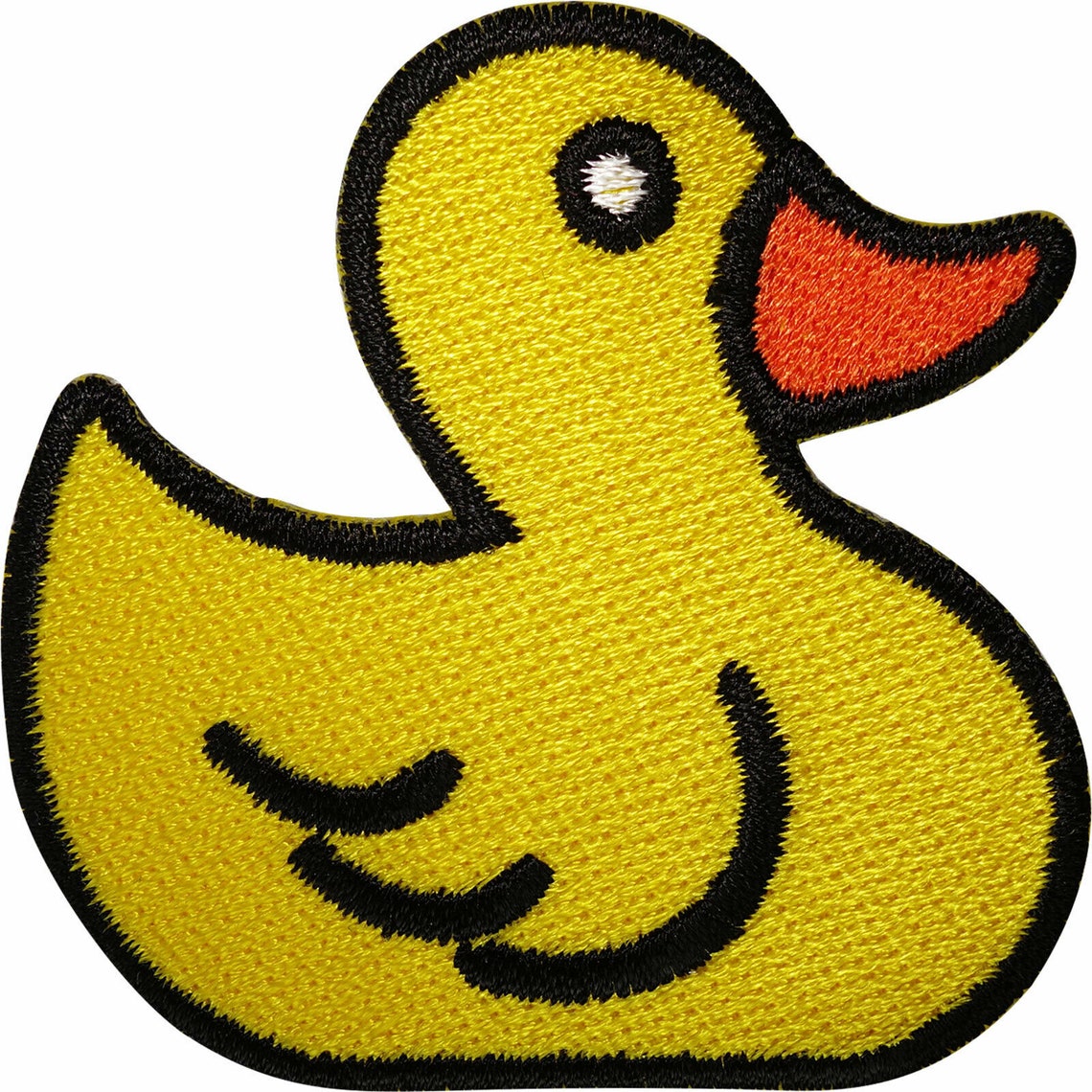 Yellow Rubber Duck Patch Iron Sew on Bird Embroidered Badge - Etsy