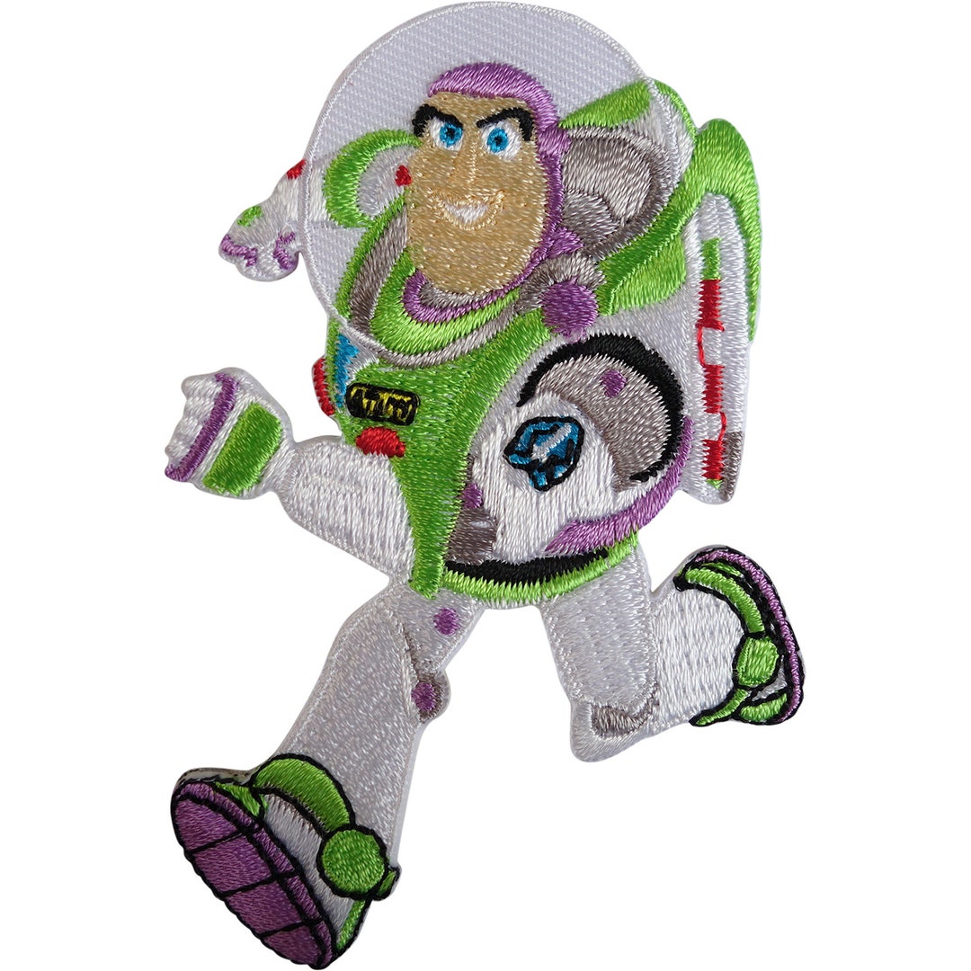 Disney Toy Story Buzz Lightyear Patch Embroidered Badge Iron Sew on Clothes Bag - Etsy