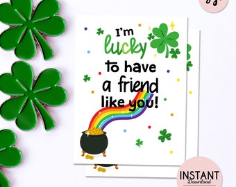 I'm so Lucky to Have You in My Class St Patricks Day Stickers Rainbow ...