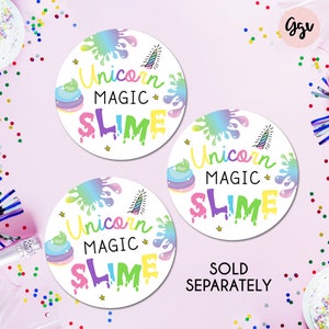 SLIME STATION SIGN Printable Slime Party Decor Glitter - Etsy Canada