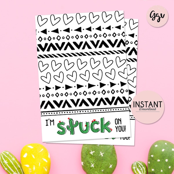 Stuck on You Cactus - Etsy